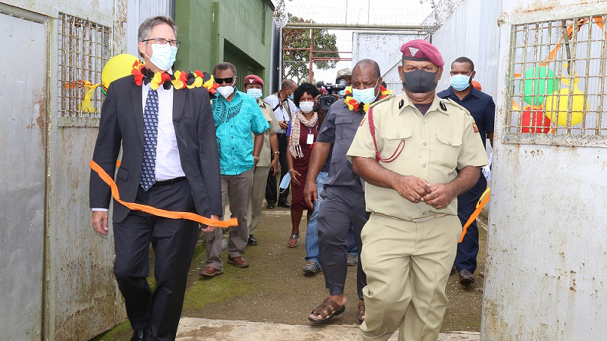 PNG CORRECTIONAL SERVICES BOOSTED TO RESPOND TO COVID-19 : PNG Haus Bung