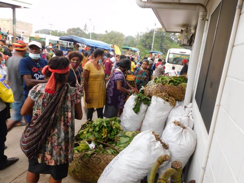ENB FRESH PRODUCE REACHED PORT MORESBY MARKETS : PNG Haus Bung