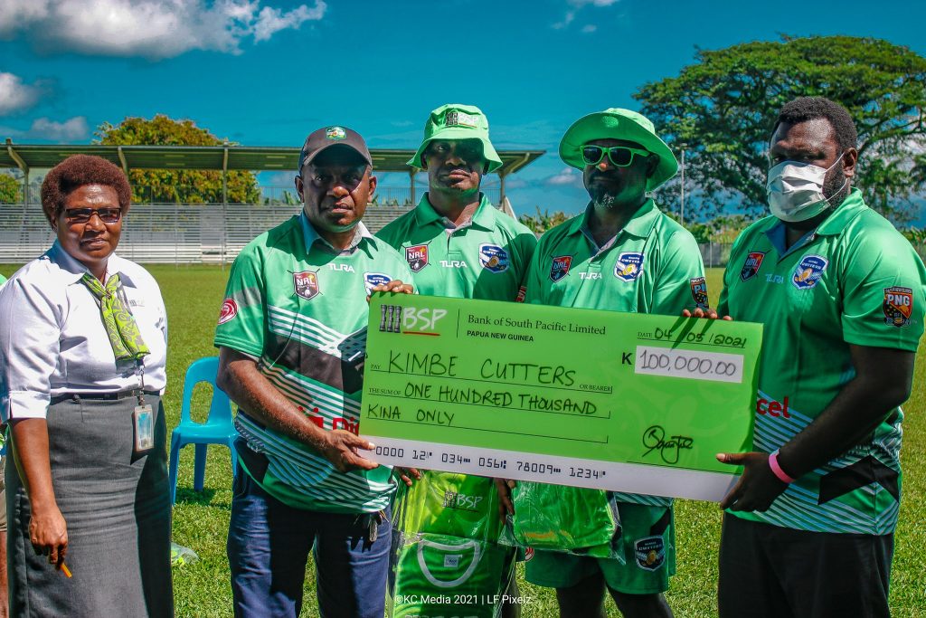 KIMBE CUTTERS COMMEND BSP FOR LOCAL TALENT DEVELOPMENT : PNG Haus Bung