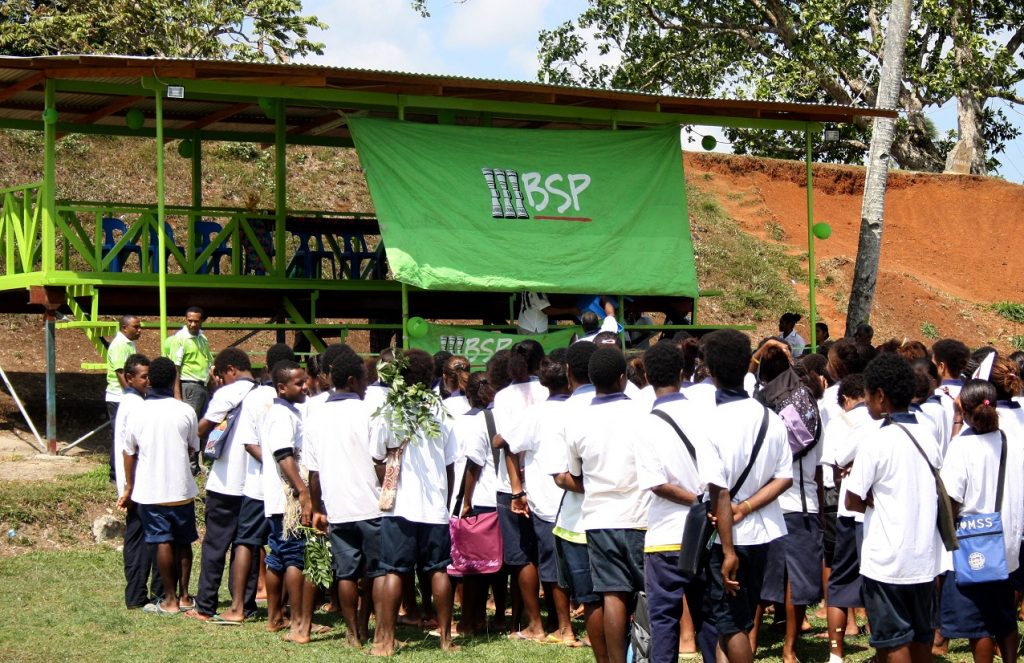 BSP CONTINUES TO SUPPORT MANUS IN EDUCATION PROJECTS : PNG Haus Bung