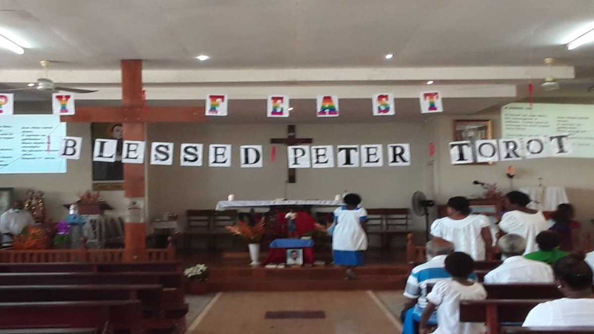 ST PETER'S PARISH COMMEMORATES FEAST DAY FOR BLESSED PETER TOROT : PNG ...