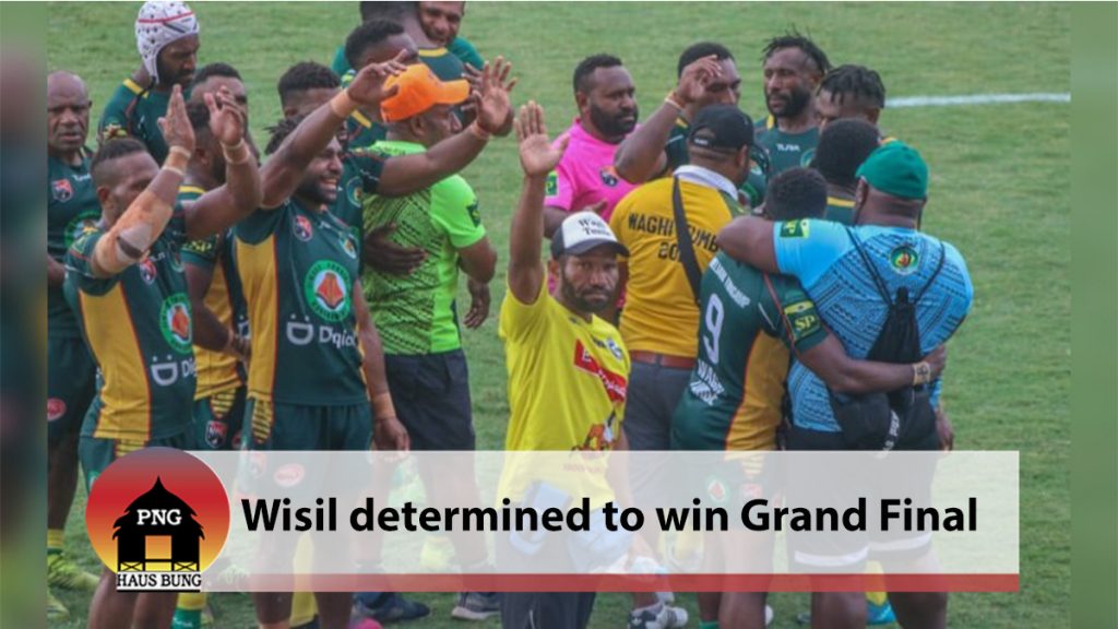 WISIL HOPEFUL FOR A GRAND FINAL WIN FOR TUMBE : PNG Haus Bung