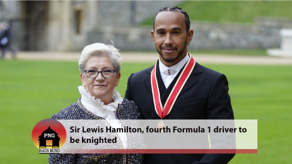 LEWIS HAMILTON: FORMULA ONE STAR KNIGHTED DAYS AFTER MISSING OUT ON ...