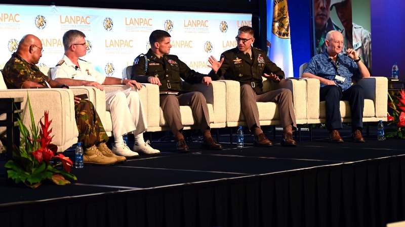 GENERAL GOINA SAYS LANPAC A SUCCESS : PNG Haus Bung