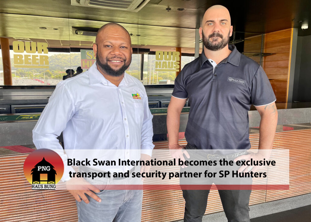 SP HUNTERS ANNOUNCE SECURITY AND TRANSPORT PARTNER : PNG Haus Bung