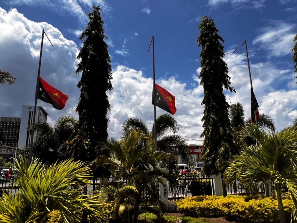 CITY FLAGS AT HALF-MAST IN HONOR OF HER MAJESTY QUEEN ELIZABETH II ...