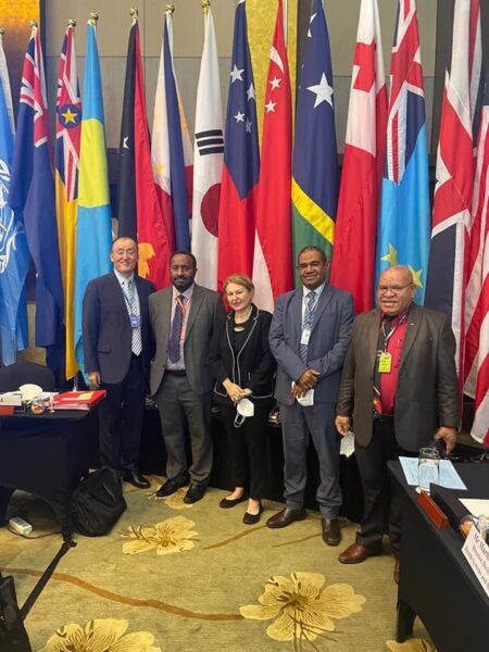 DR TOM LINO ATTENDS WHO COMMITTEE MEETING IN MANILA : PNG Haus Bung