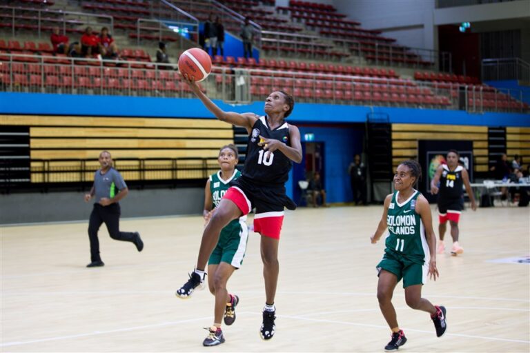 FIBA MELANESIAN CUP KICKS OFF, PNG BAGS FIRST WIN : PNG Haus Bung