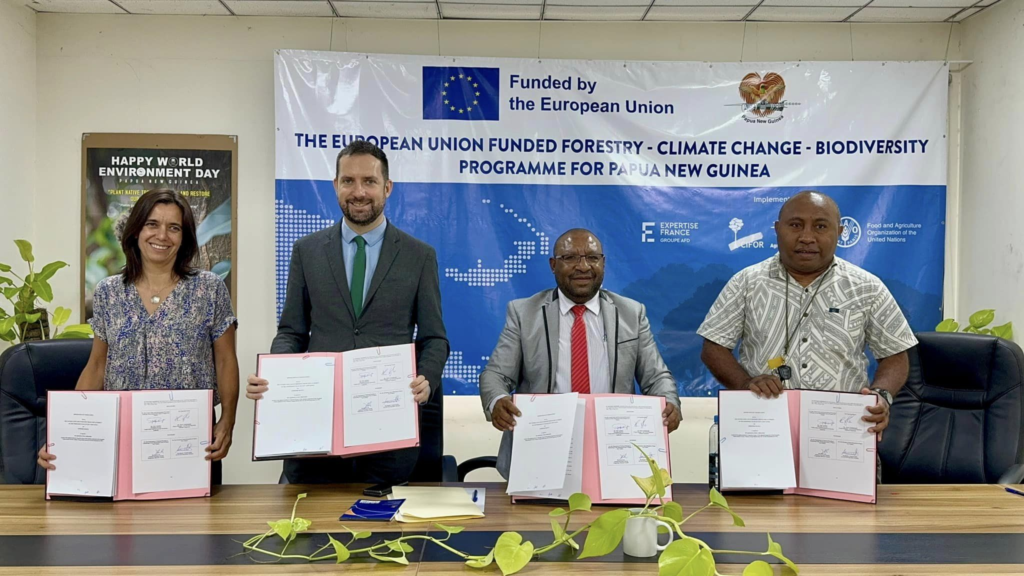 EU-FCCB PROGRAMME SUPPORTS PNG BIODIVERSITY PRESERVATION : PNG Haus Bung