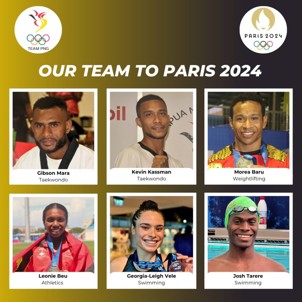 TEAM PNG ANNOUNCES FINAL ROSTER FOR PARIS OLYMPICS : PNG Haus Bung