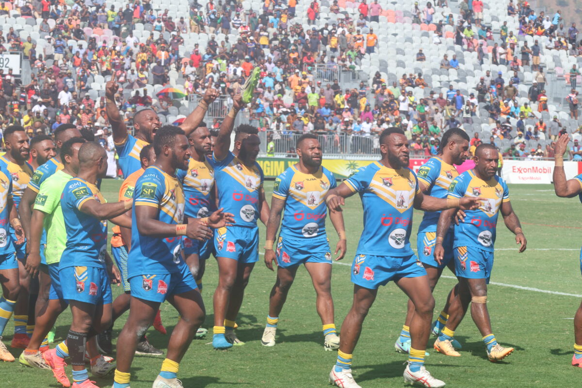 EAGLES EDGE OUT ENGA MIOKS | MAJOR SEMI FINALS : PNG Haus Bung