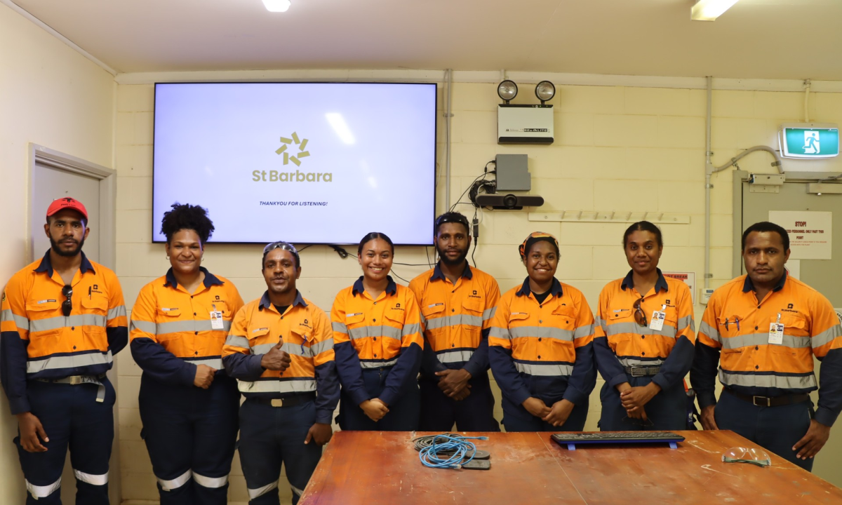 14 STUDENTS COMPLETED OJT WITH SIMBERI GOLD MINE LIMITED : PNG Haus Bung